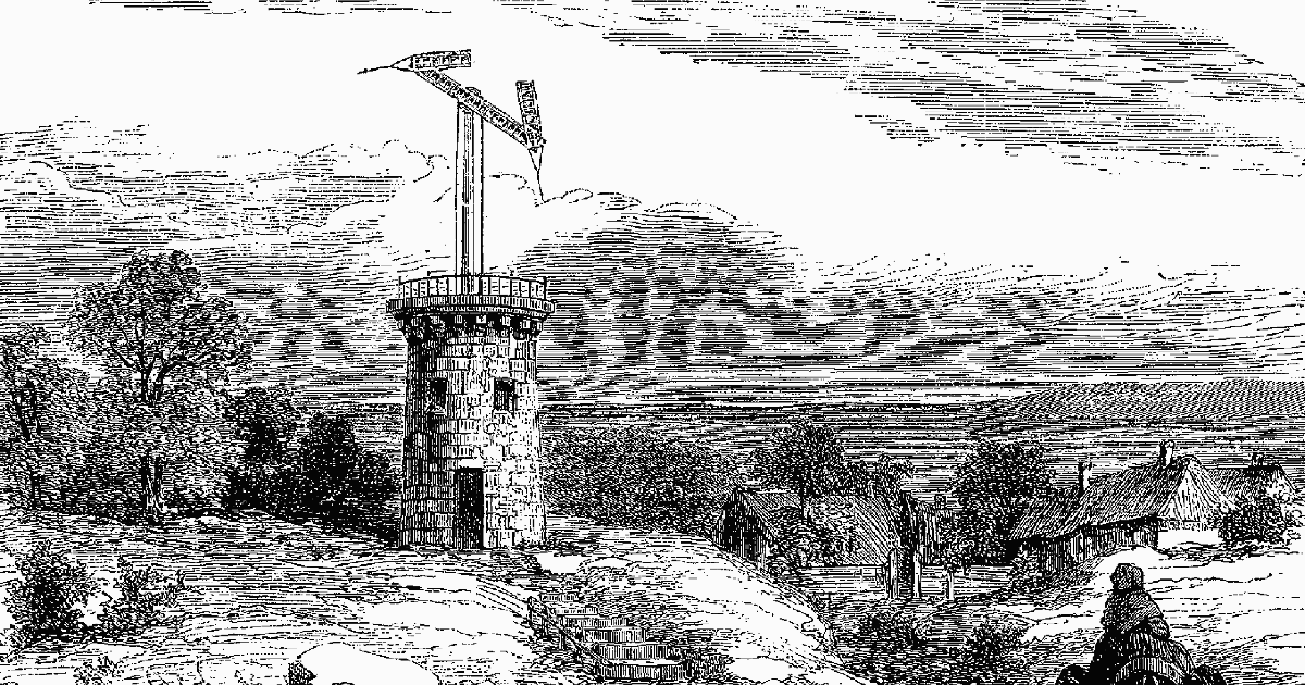 Le système télégraphique Chappe – Blog | Alexandre Texier